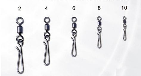 Pescare in Libertà - Colmic Rolling Swivels with Hanging Snap